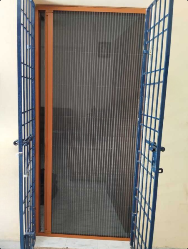 Pleated Mosquito Nets for Doors | Net 64